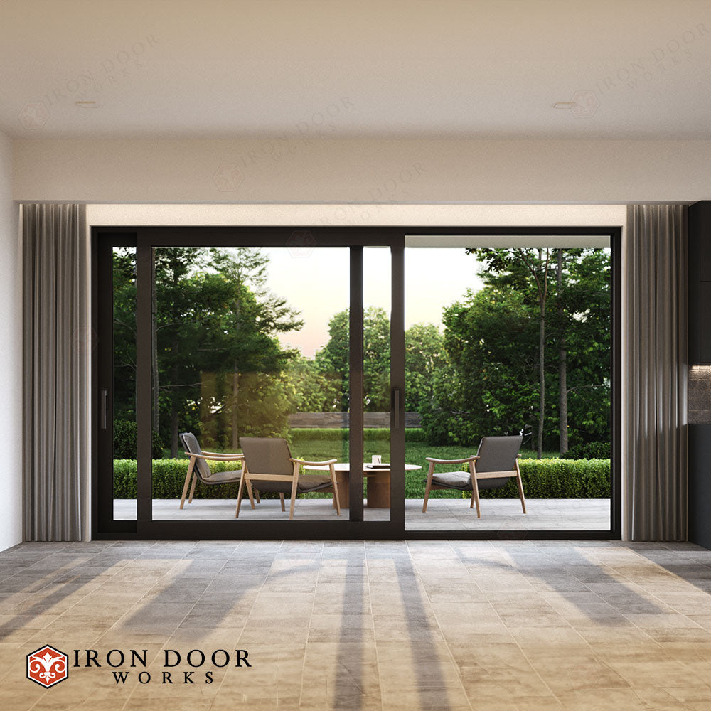 Lift and Slide - 2 Panel – Iron Door Works LLC