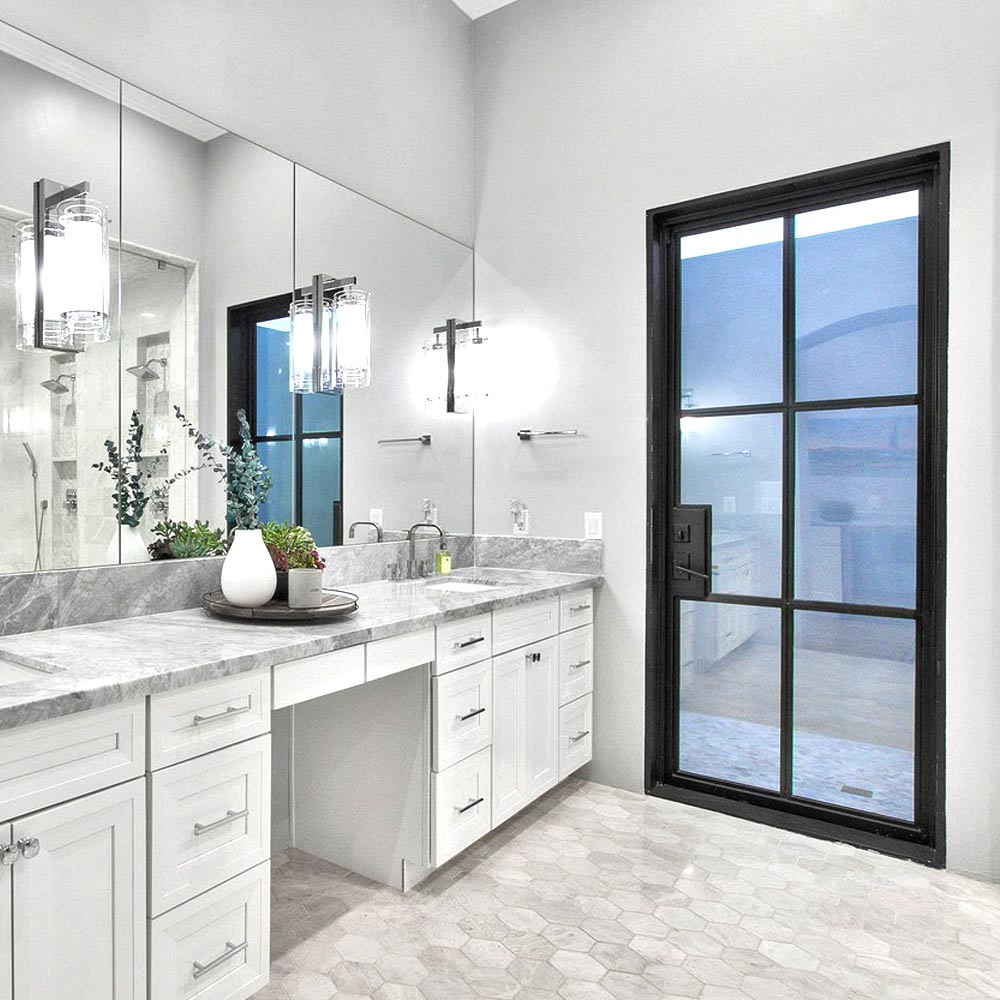 Euro 36" x 96" RH Inswing Entryway Iron Door – Iron Door Works LLC