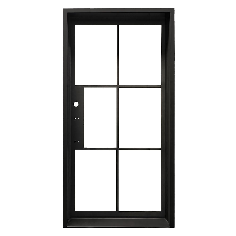 Euro 48" x 96" RH Inswing – Iron Door Works LLC