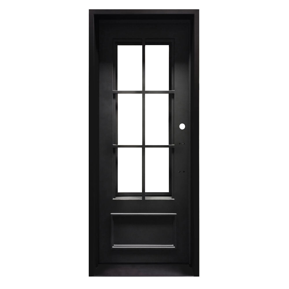 Craftsman 40" x 96" LH Inswing – Iron Door Works LLC