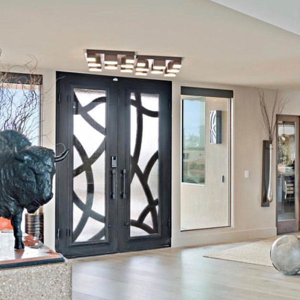 Gaulbi 72" x 96" RH Inswing – Iron Door Works LLC