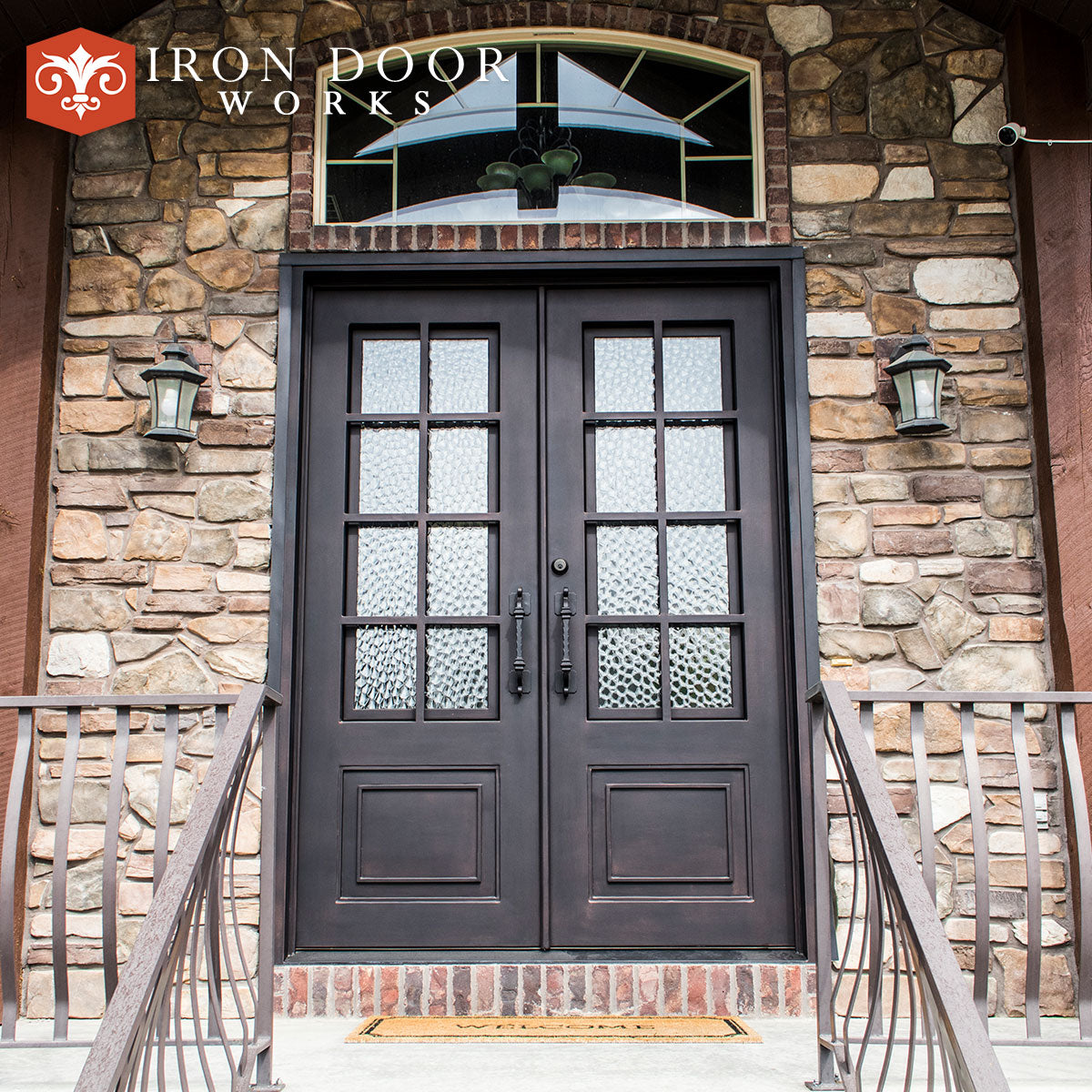 Craftsman 72" x 108" RH Inswing – Iron Door Works LLC