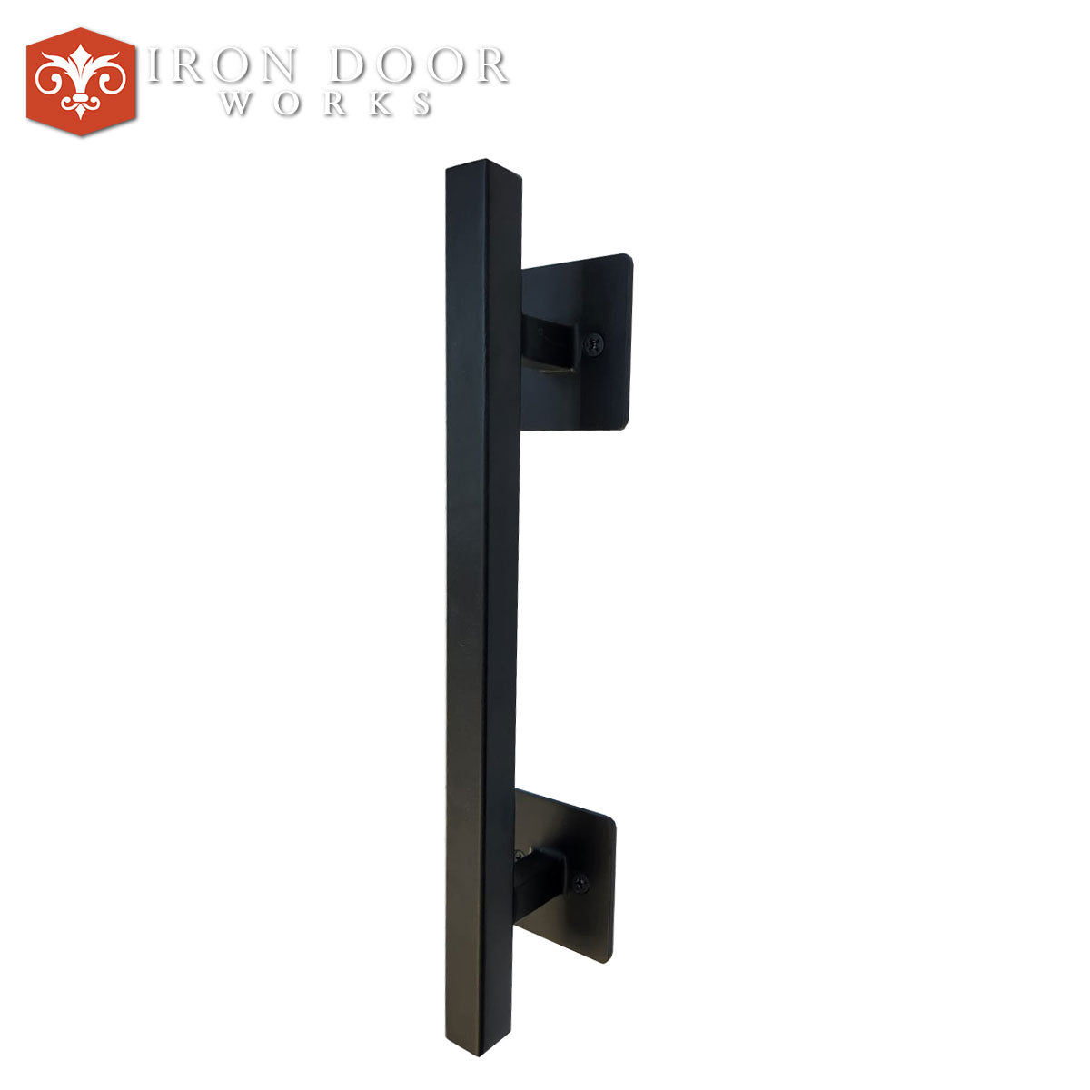 Square Bar Iron Door Handle – Iron Door Works LLC